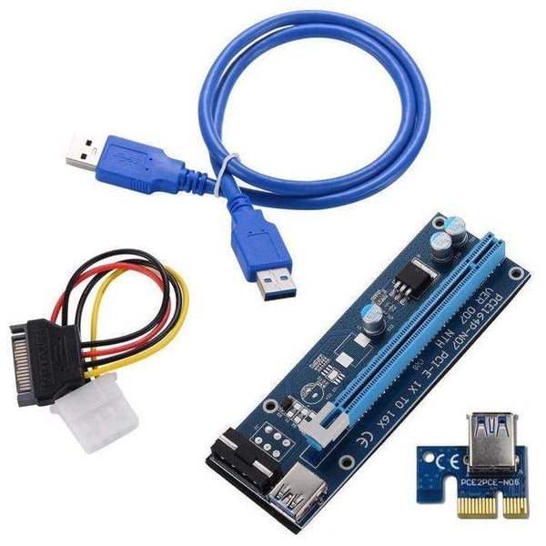 PCI-E RISER CABLE VERTICAL MOUNT – CShop.co.za | Powered by Compuclinic ...